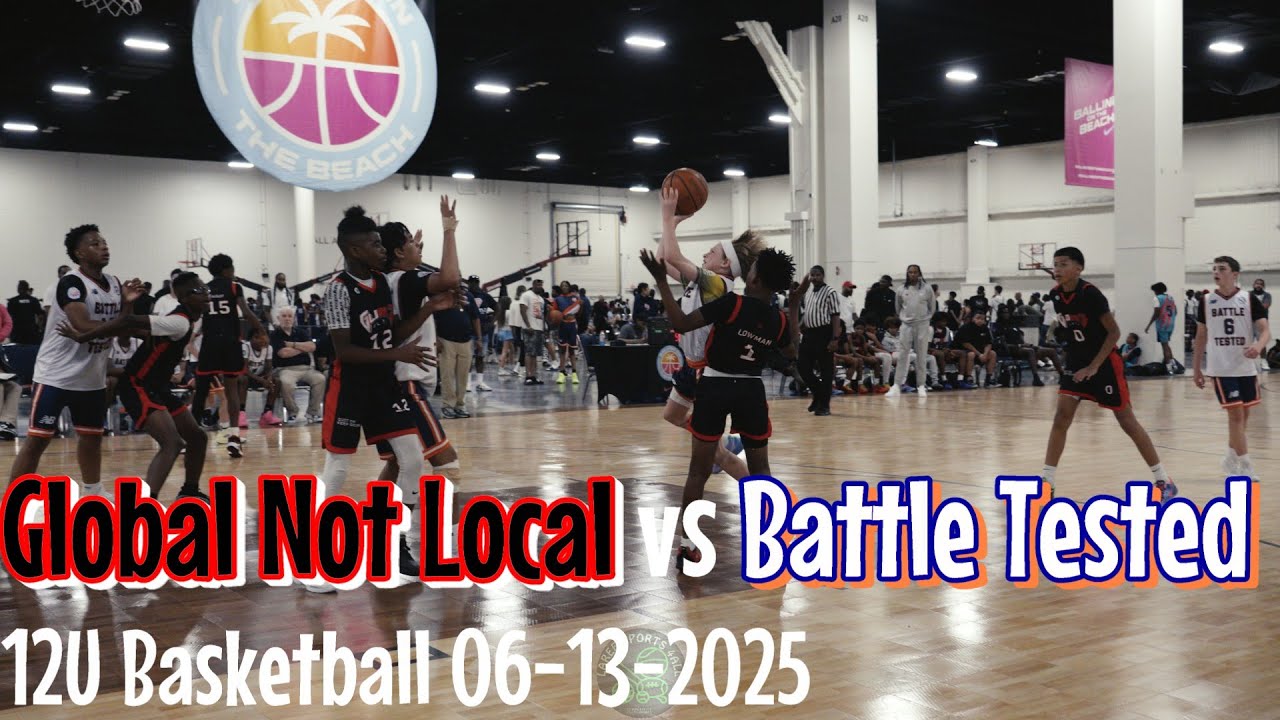 Battle Tested vs Global Not Local 2031/12U Basketball 06 13 2025 - YouTube