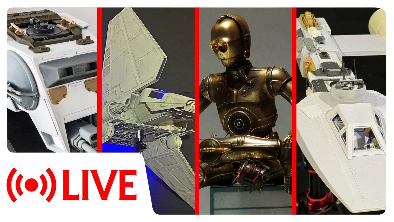 MODELISMO EN STAR WARS EP4 (SW Studio Scale Modelling) - YouTube