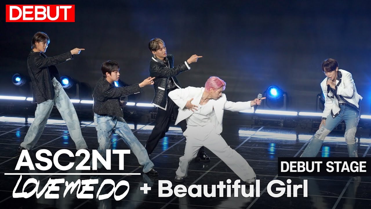 [DEBUT] ASC2NT - 'Love Me Do' + 'Beautiful Girl' Debut Showcase | Garam·Injun·Jay·Reon·Kyle ...