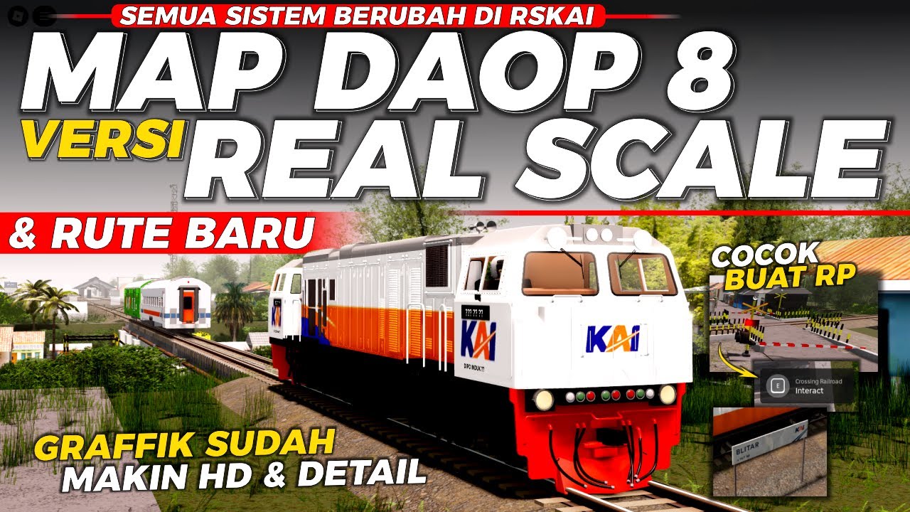 Uji Coba Sistem Baru Real Scale Dari Roblox Ro SCale Kereta Api ...