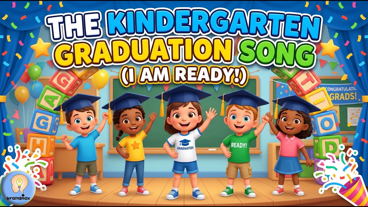 The Kindergarten Graduation Song I Am Ready! - YouTube