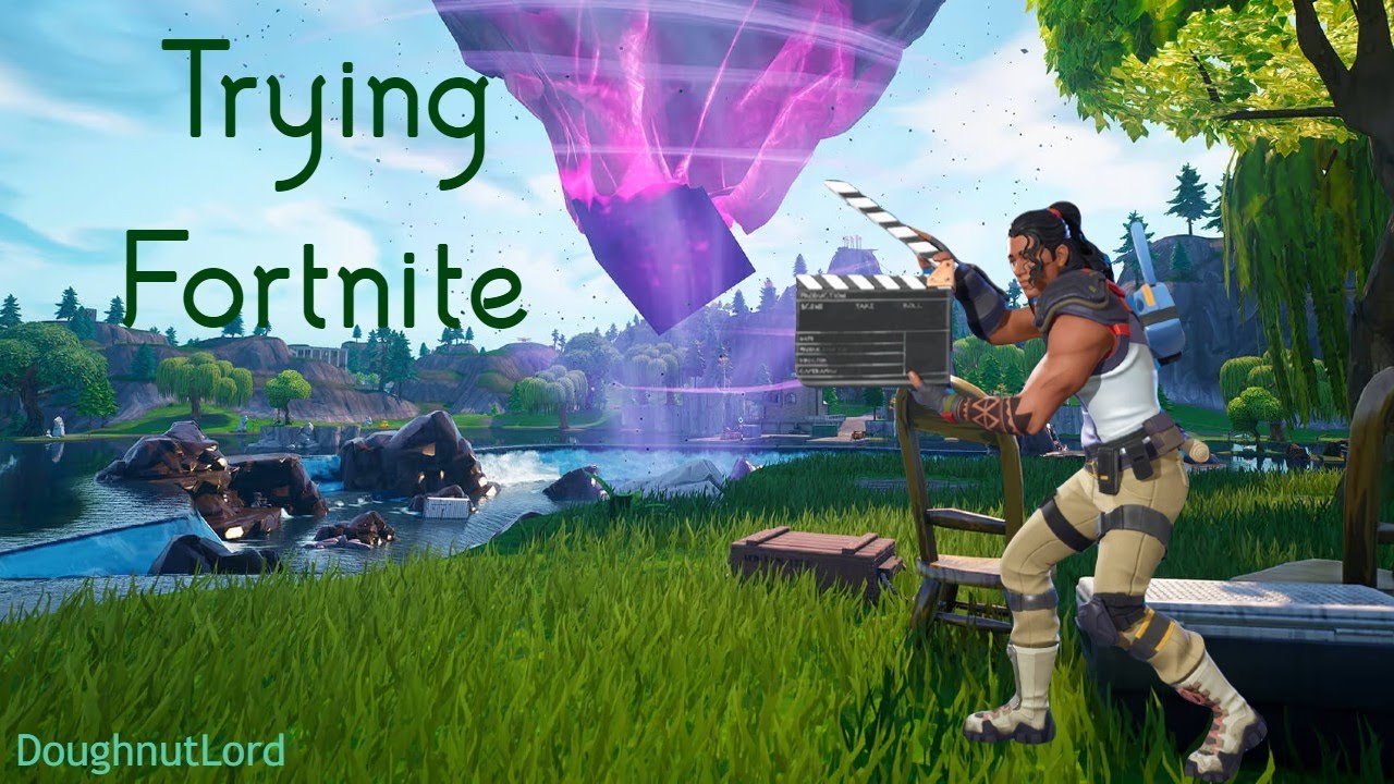 Trying Fortnite and actually being good - YouTube