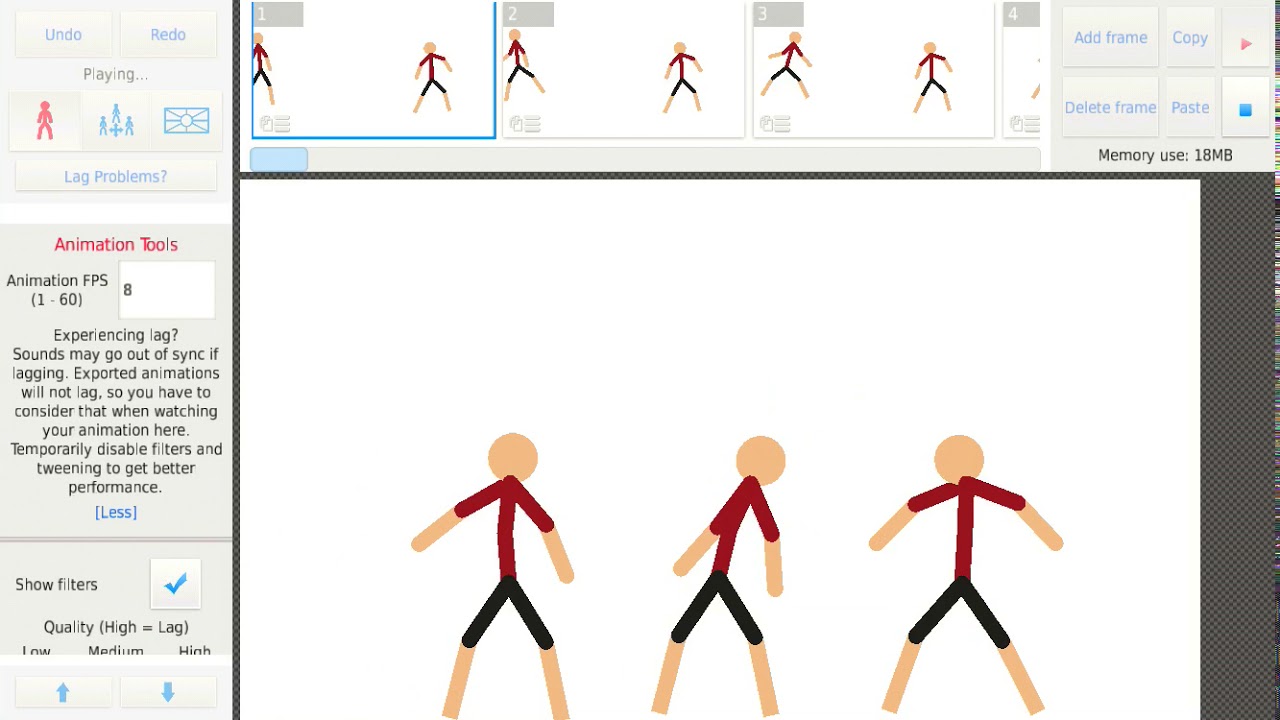 My first stick nodes animation - YouTube