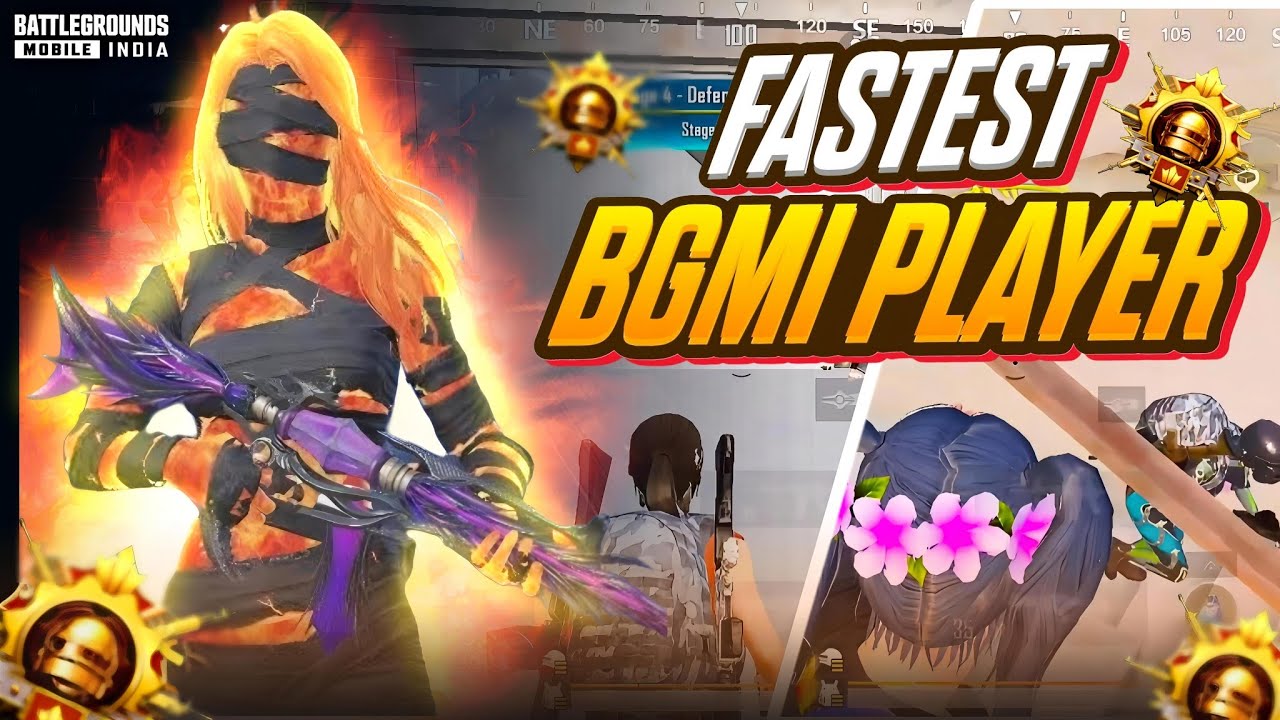 Fastest BGMI player 🔥🔥🔥| Best Solo VS Squad gameplay by NEMI | - YouTube