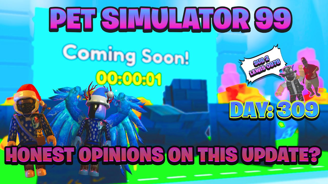 🔴[LIVE] 🎄EXPECTED MORE FROM THIS UPDATE (DAY 309) - PET SIMULATOR 99 ...