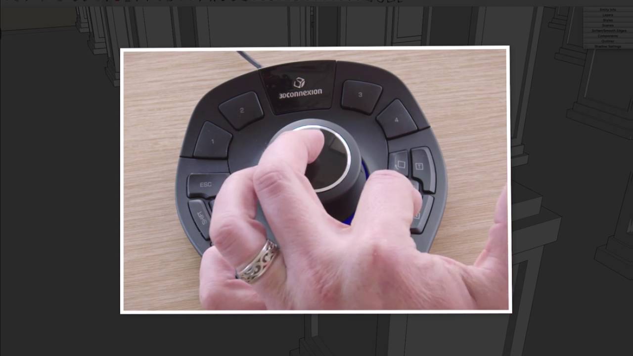 SketchUp Skill Builder 3D Mouse - YouTube