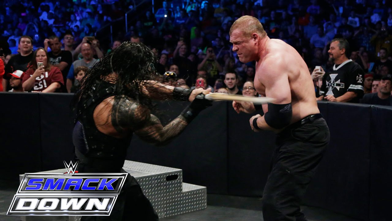 Roman Reigns vs. Kane: SmackDown, May 14, 2015 - YouTube