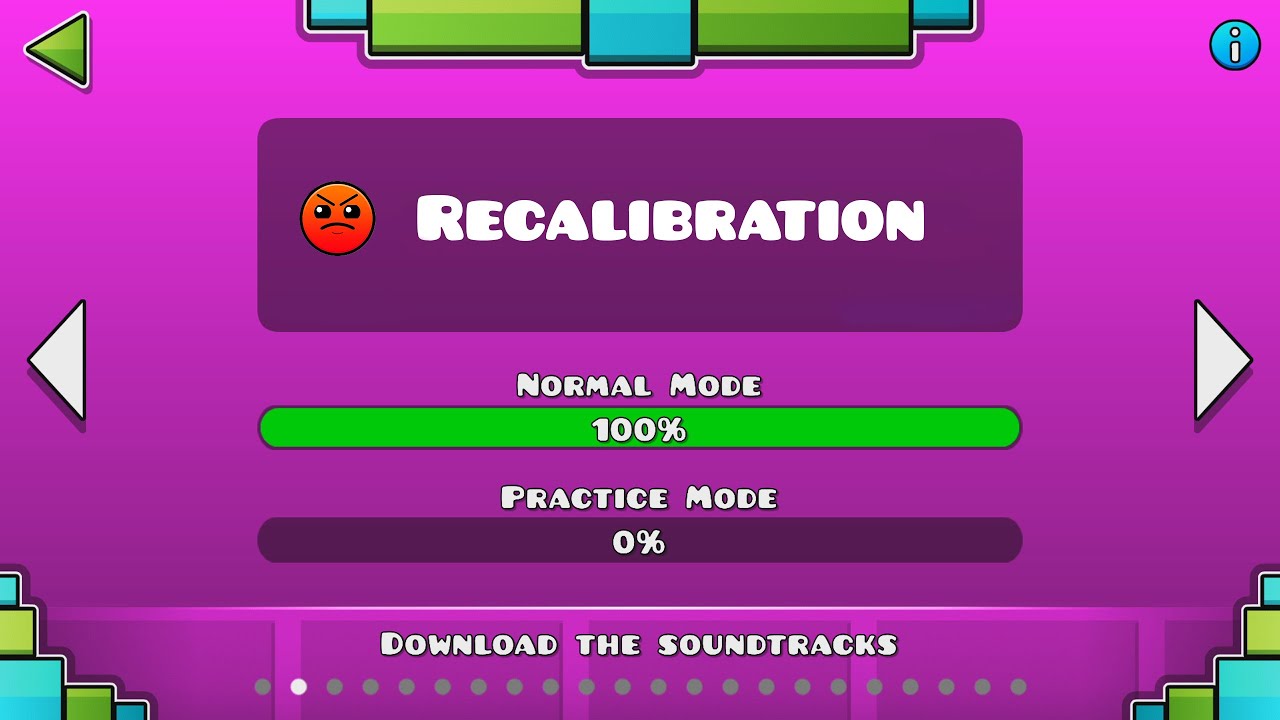 Geometry Dash / Recalibration / German - YouTube