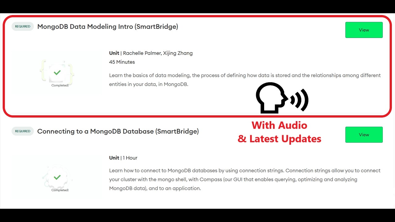 MongoDB Data Modeling Intro (SmartBridge) | MongoDB Node.js Developer ...
