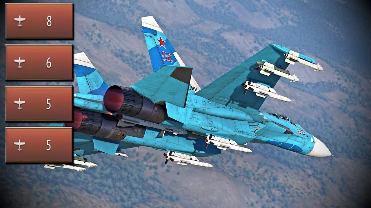 R-27's Reign Ends, But Its Power Endures 💯 | Su-27SM "Flanker" - YouTube