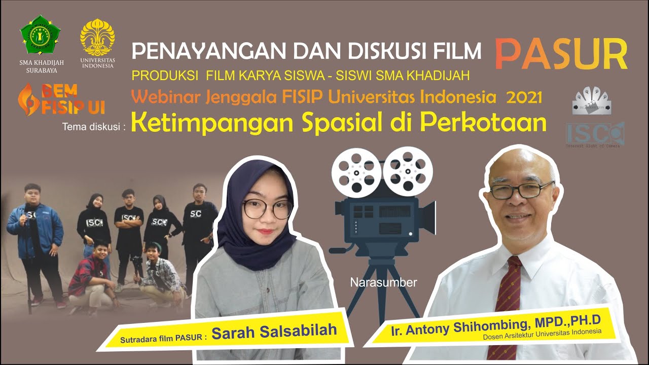 Diskusi Film Dokumenter PASUR - Webinar Jenggala Universitas Indonesia ...