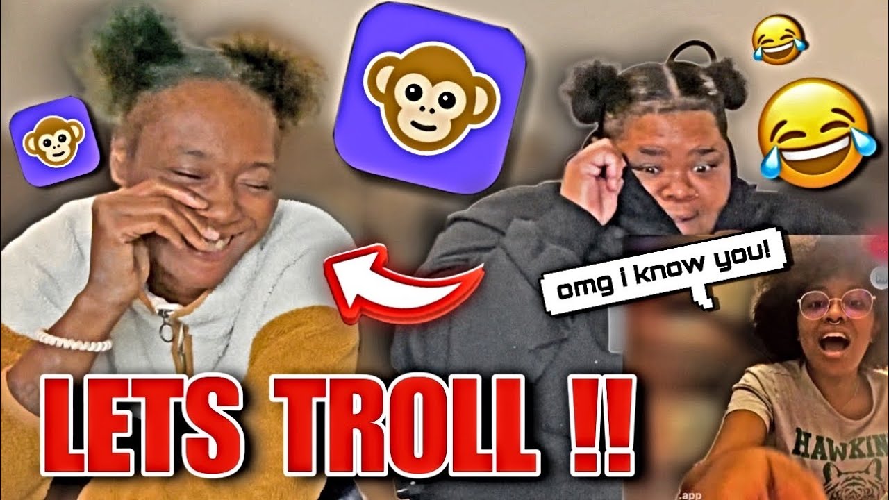 TROLLING ON THE MONKEY APP FT. @Rastaswisher30 - YouTube