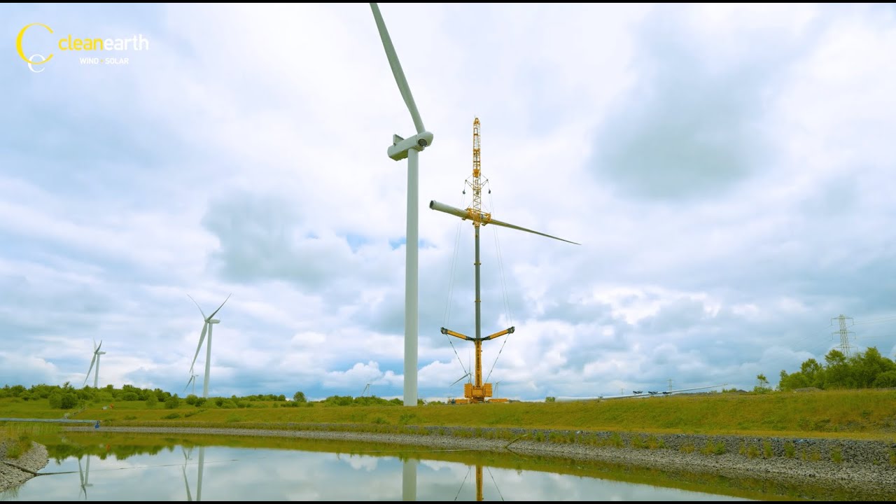 CleanEarth Rigmuir Windfarm - YouTube