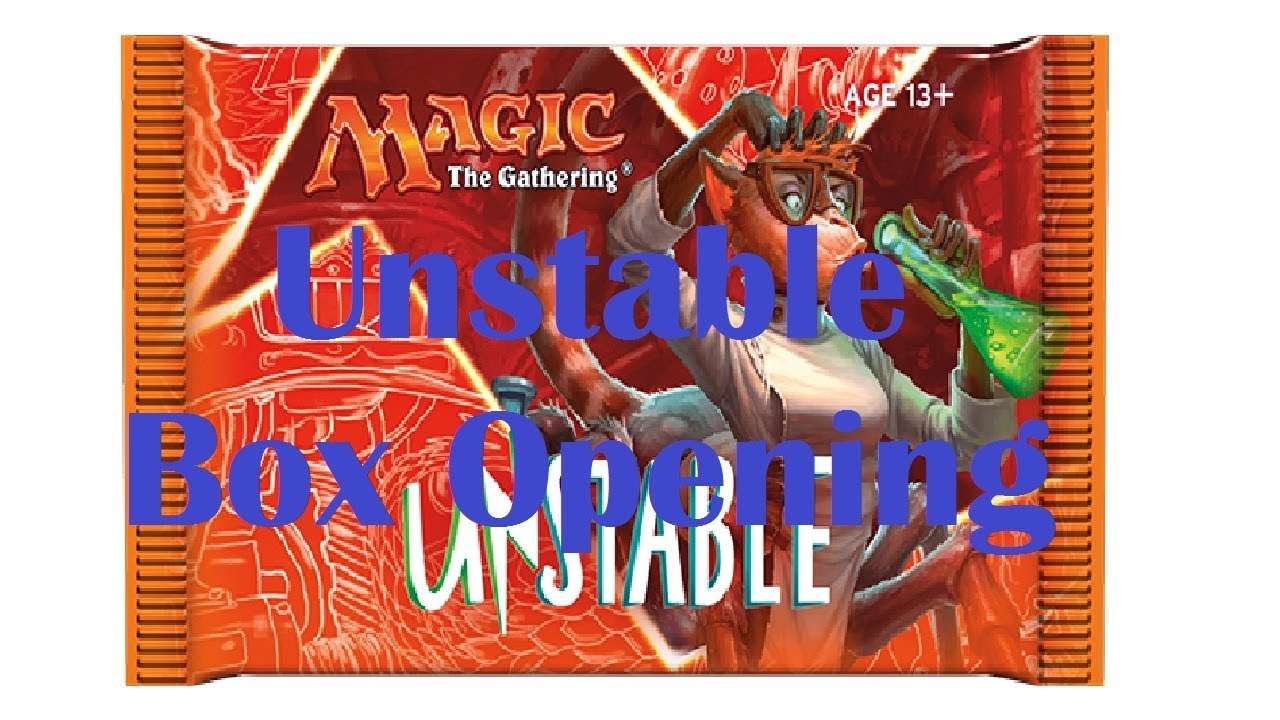 MtG Unstable Box Opening - YouTube