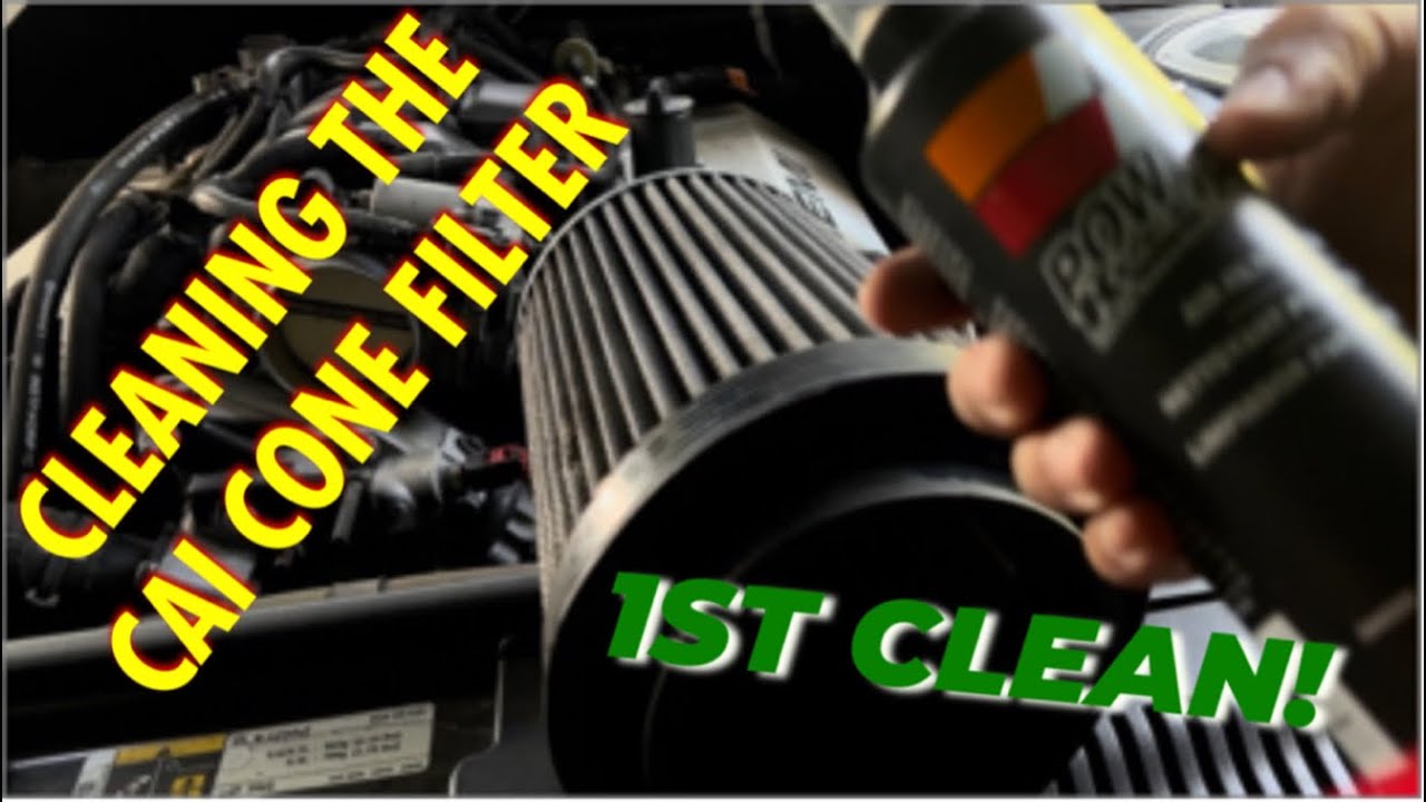 DODGE DURANGO: CONE FILTER FIRST CLEAN IN TWO YEARS! - YouTube
