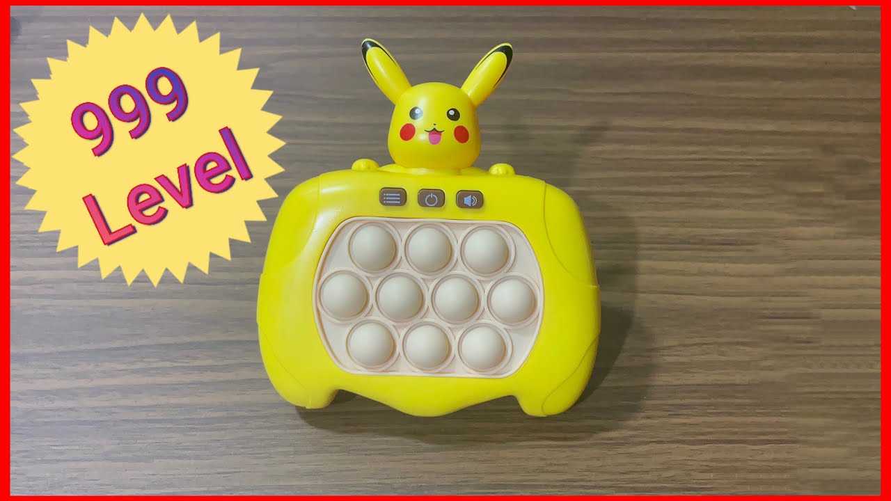 Pop It Pikachu Điện Tử -Pikachu Pop It Game Unboxing And Review 2024 ...