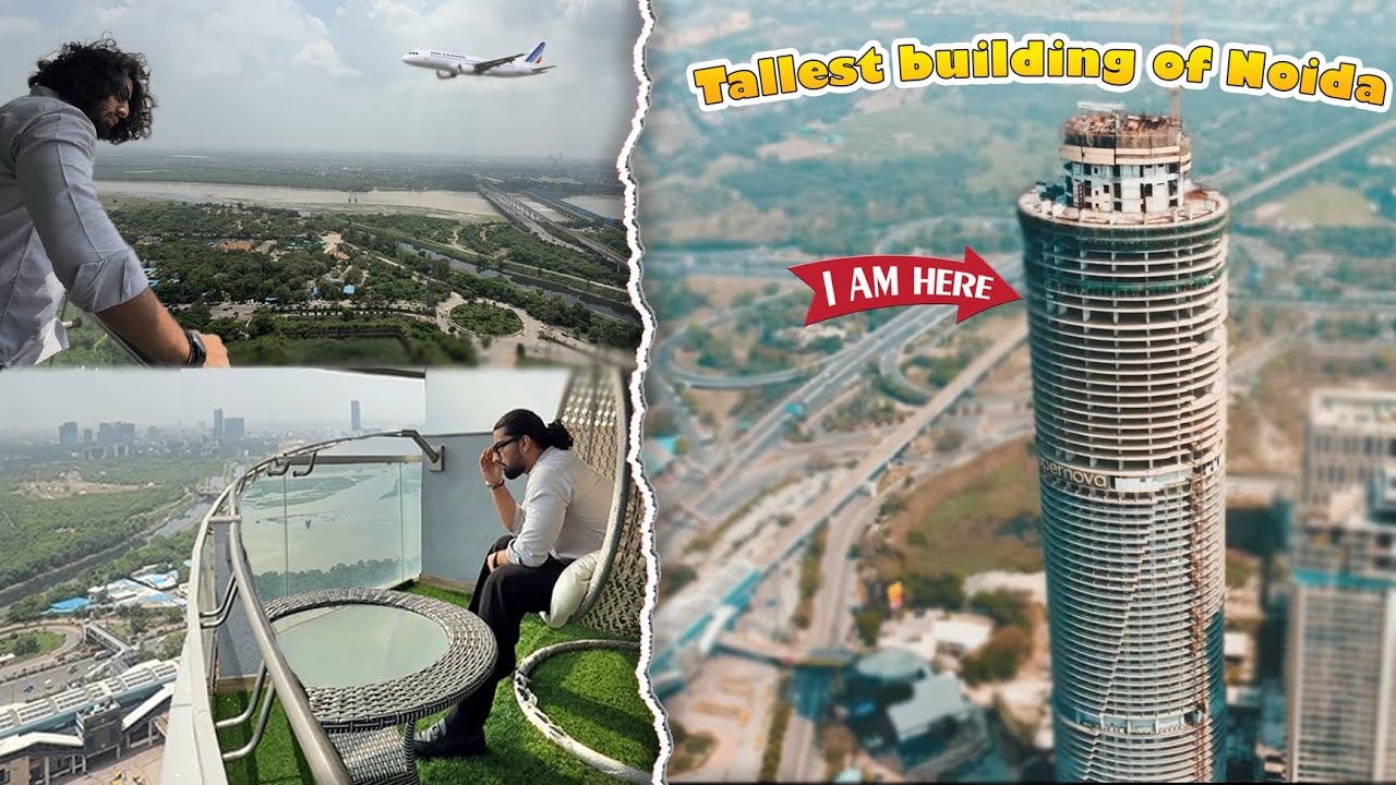 Tallest building of noida (Supernova spira) /Shoot day📸🎬 - YouTube