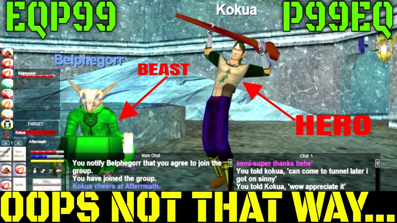 EverQuest P99 Dungeon Crawling THE WARRENS for the first time ever on ...