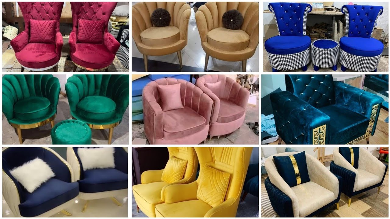 Trendy Single Sofa Chair Design 2024 || Chair Design ideas || Single ...