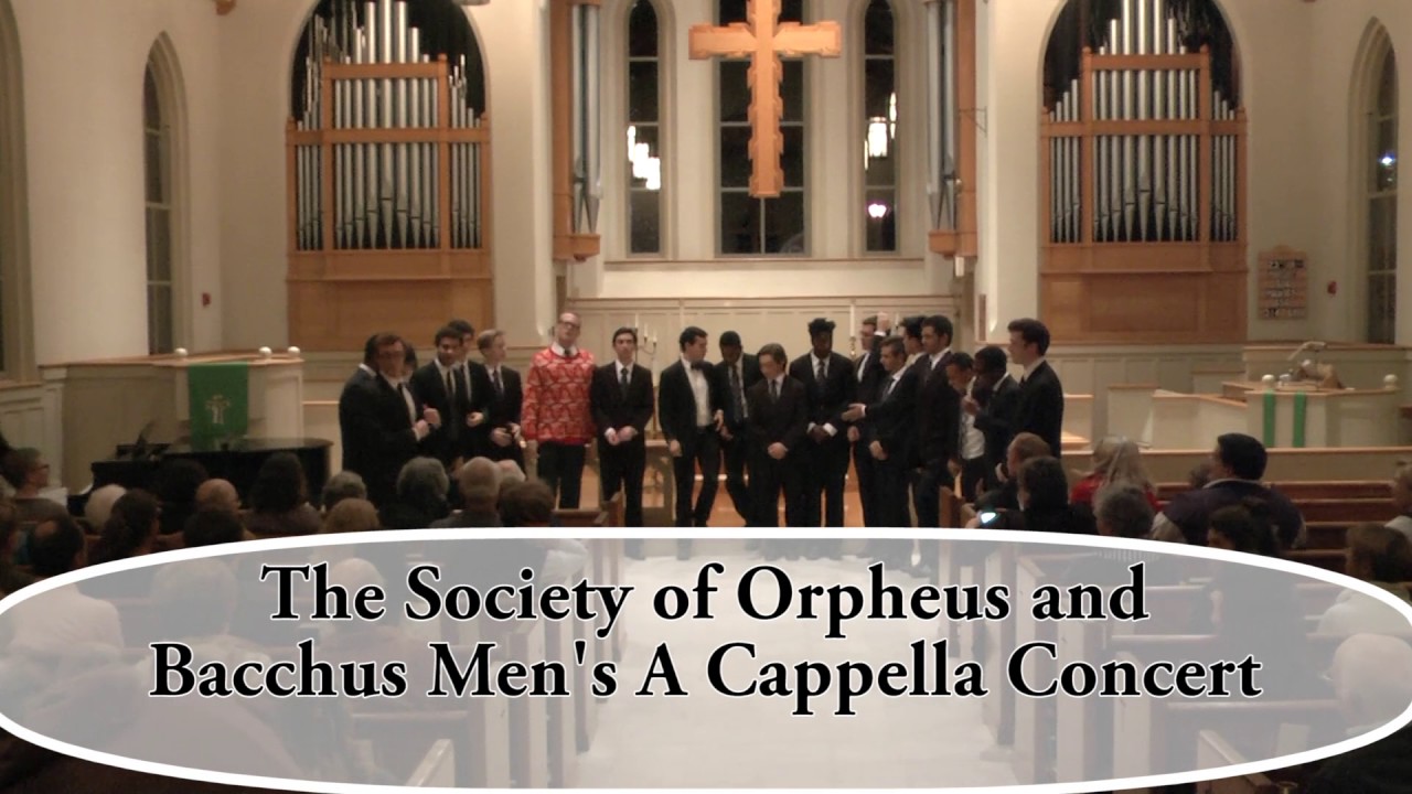 Society of Orpheus and Bacchus Concert 10-22-16 - YouTube