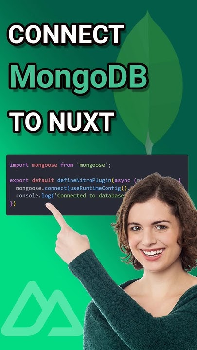 Connect MongoDB to Your Nuxt Project #shorts #nuxt3 #mongodb #nuxtjs - YouTube