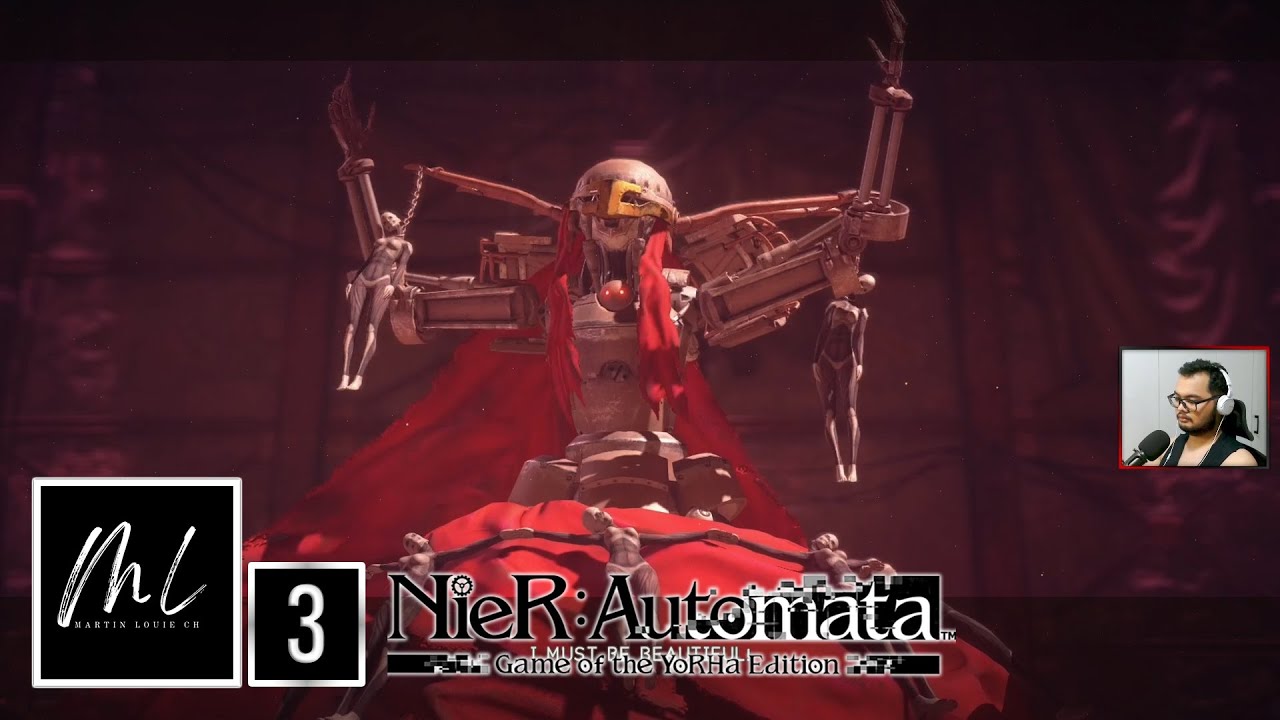 【Nier Automata | 3 | Blind】Opera Singer Robot and The Return of the ...
