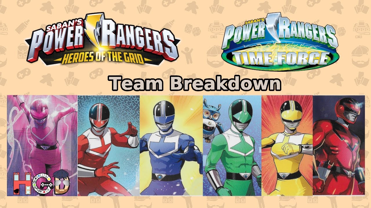 Time Force – Power Rangers: Heroes of the Grid Team Breakdown - YouTube
