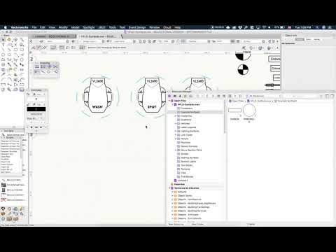 How To Label Light Fixtures Vectorworks