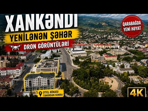 Xankəndi Otel. Açılışdan özəl görüntülər. İyul 2026