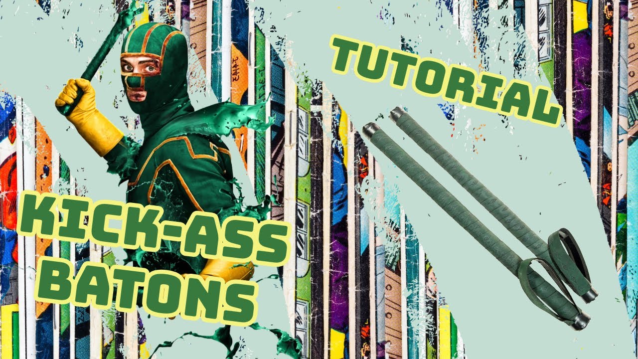 Craft Your Own Kick-Ass Batons: DIY Guide to Superhero Gear! - YouTube