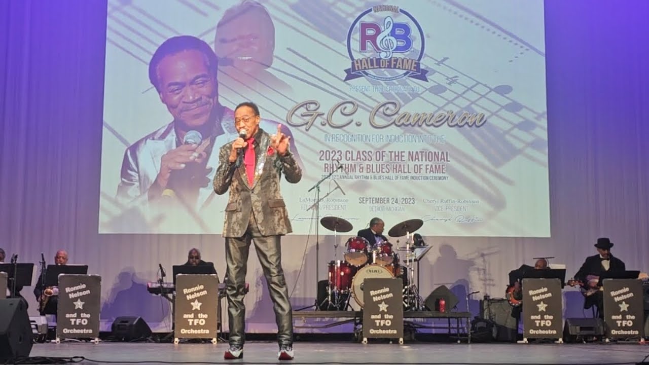 G.C. Cameron Performs "It's a Shame" at His 2023 R&B Hall of Fame ...