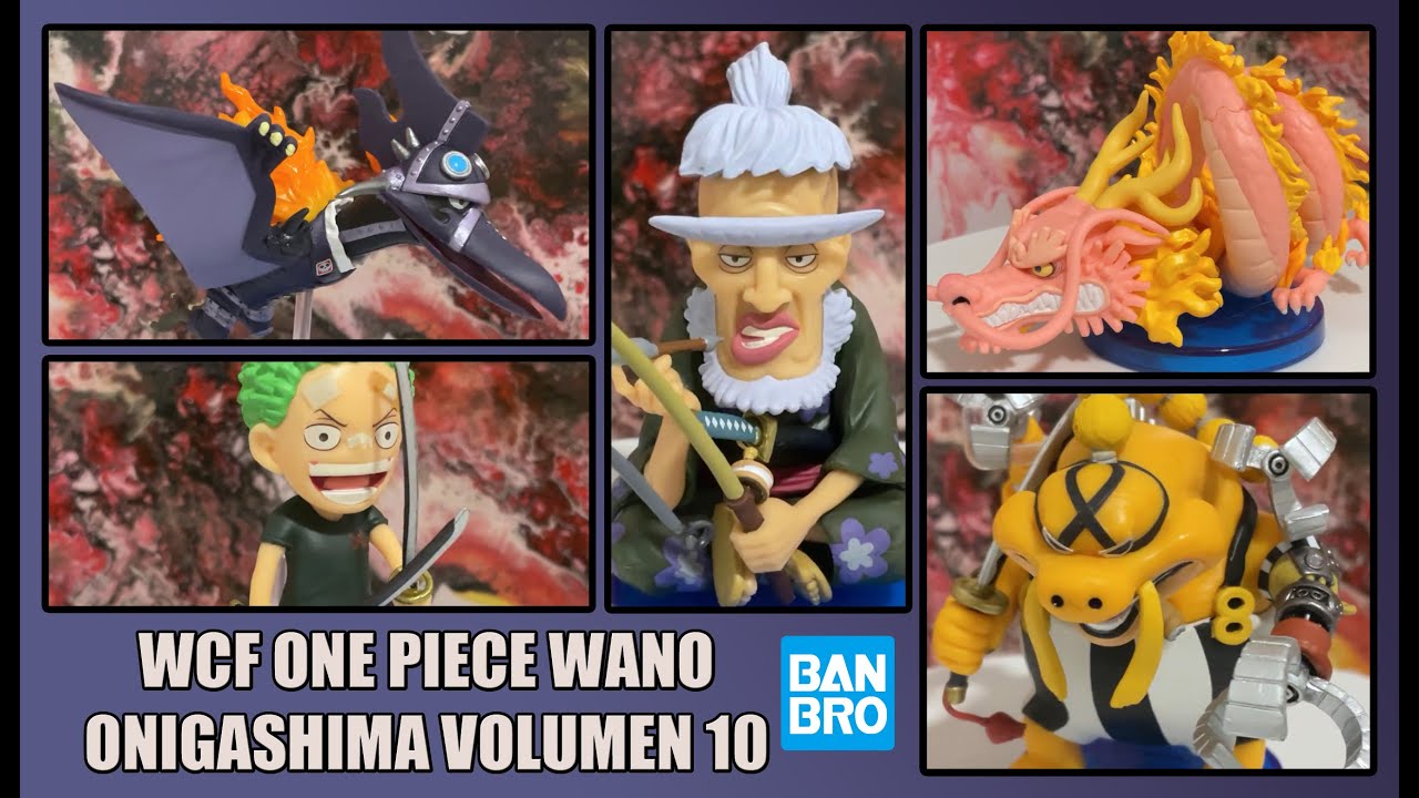 La HISTORIA De ONE PIECE En FIGURAS | Wano Onigashima Volumen 10 | WCF ...
