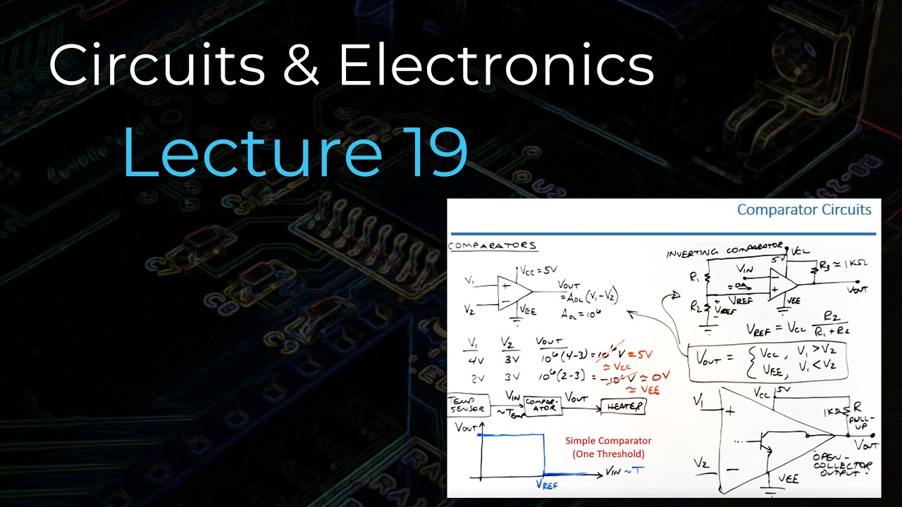 Circuits & Electronics - Lecture 19 - YouTube