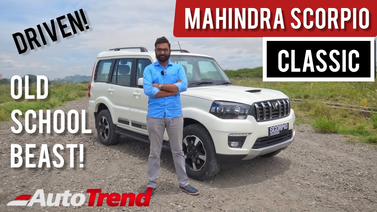Mahindra Scorpio Classic Drive Review | TeamAutoTrend - YouTube
