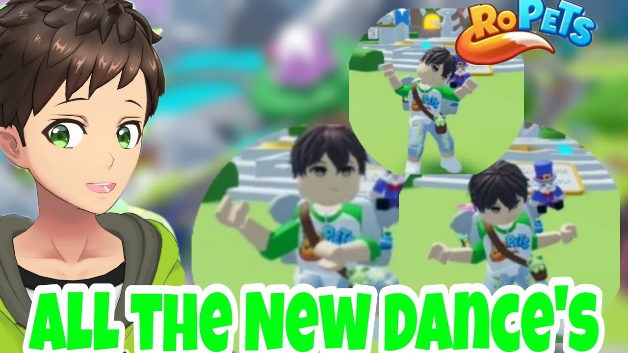 🕺Every single Dance in the new Ropets Update!! In ROBLOX ROPETS🦊 - YouTube