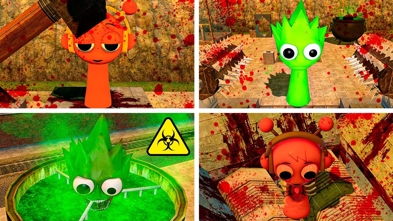 I Tortured NEW HORROR LIME AND ORANGE SPRUNKI SONG! In Garry's Mod ...