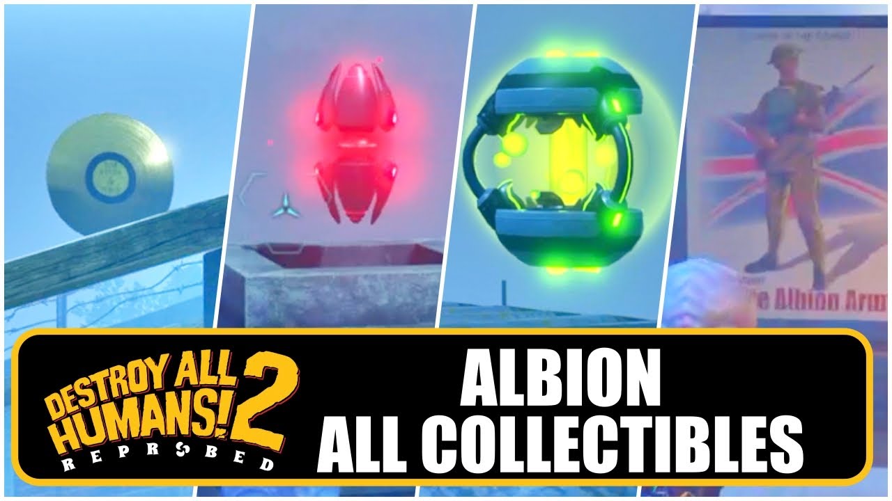 All Collectibles Albion - Destroy All Humans 2 Reprobed - All Songs ...