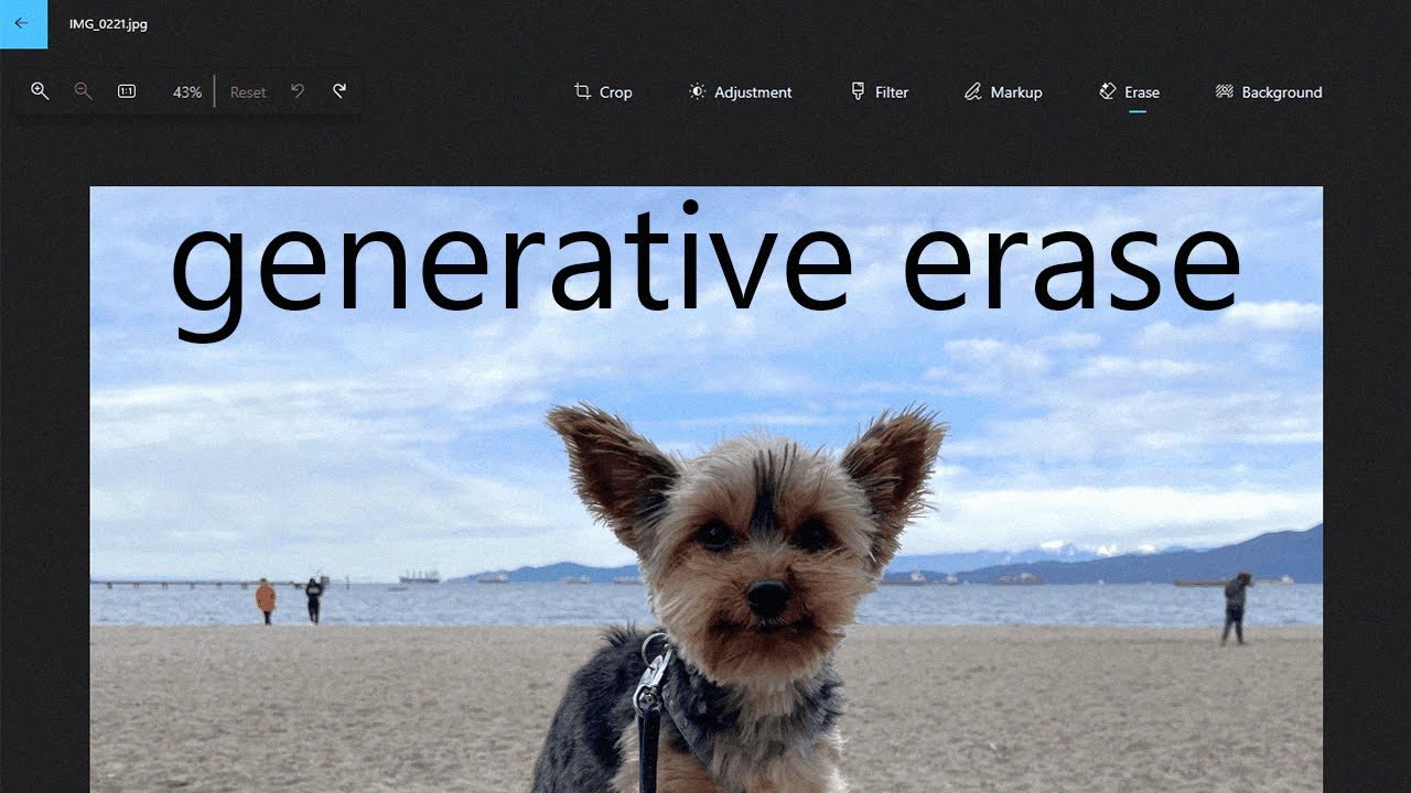 Windows Photos Generative Erase & AI Huge Update on Windows 10/11 - YouTube