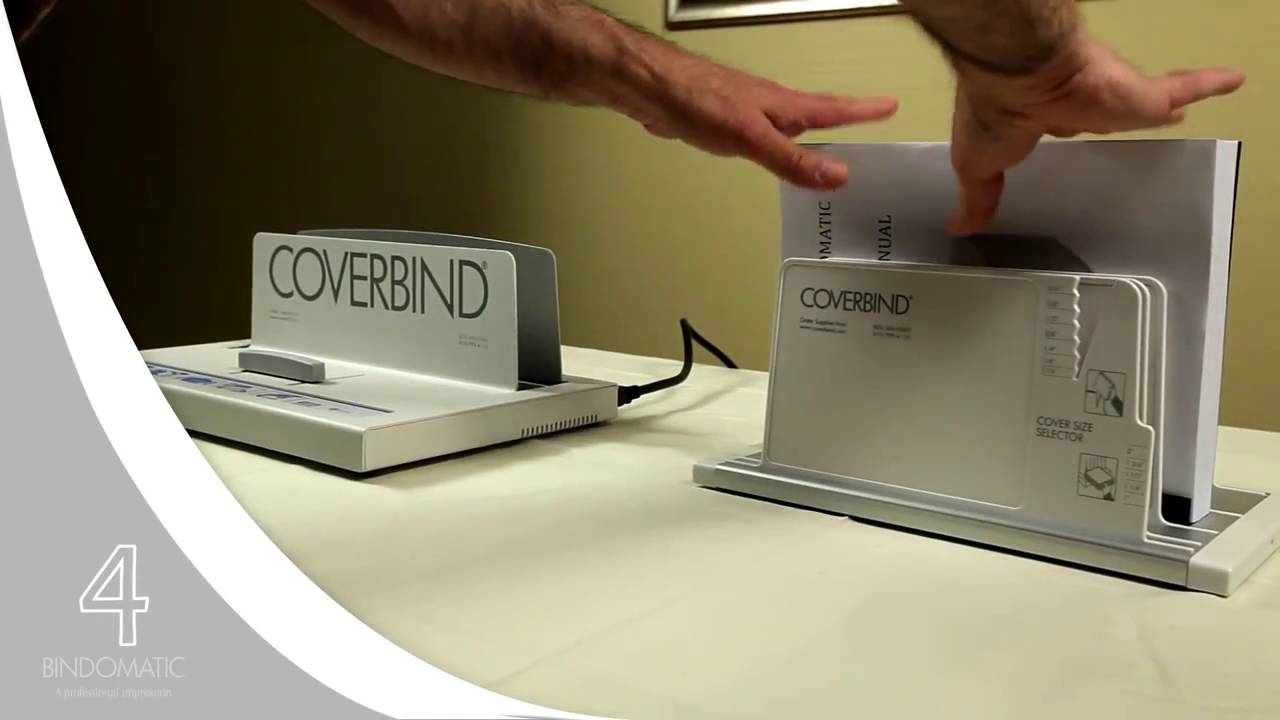 Bindomatic 5000 Переплет книги - YouTube