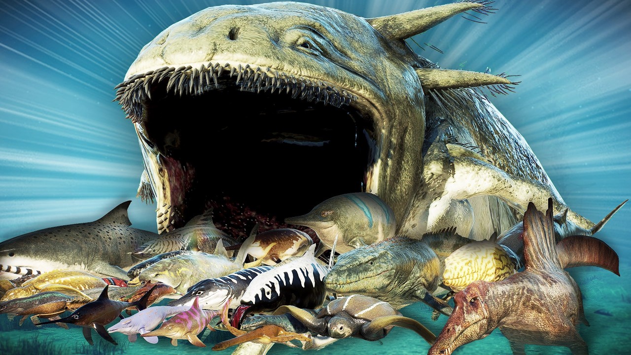 The Bloop vs ALL Aquatic Sea Monsters!! - Jurassic World Evolution 2 HD ...