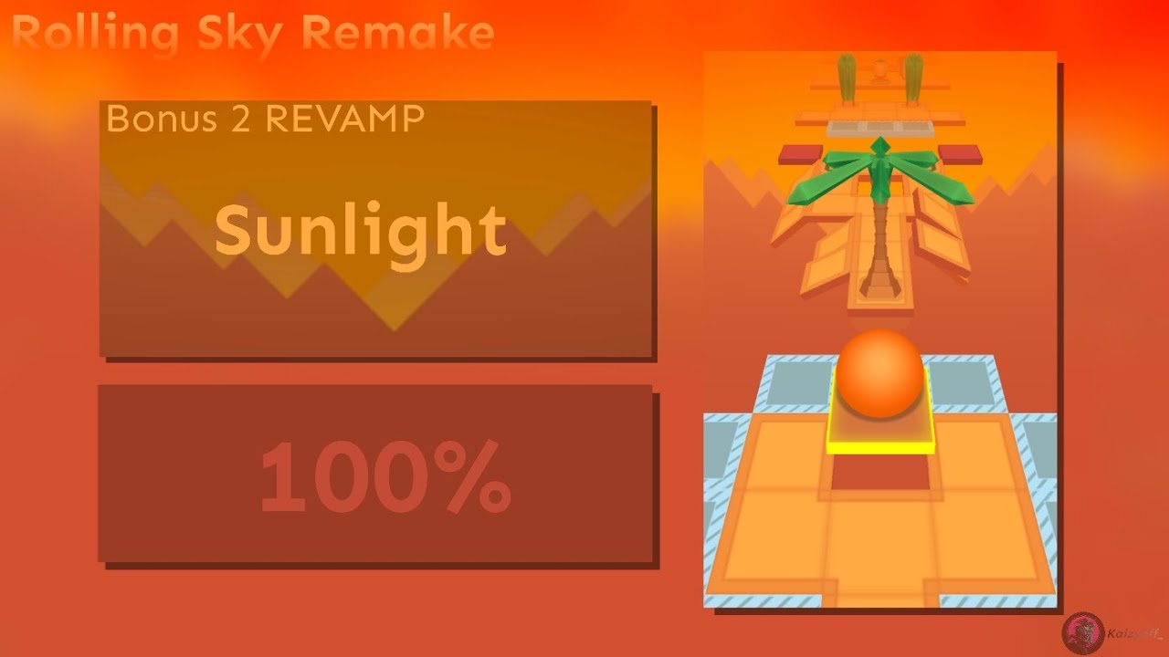 Rolling Sky Remake - Sunlight REVAMP ★★★ | Bonus 2 - YouTube