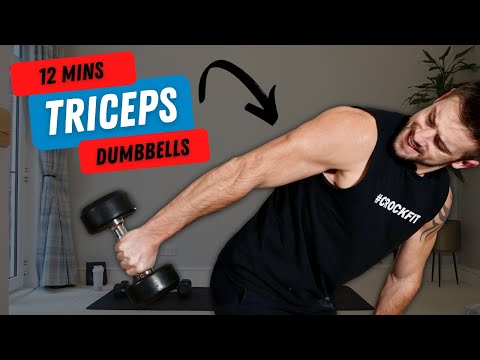 12 Minute Dumbbell Tricep Blaster💥