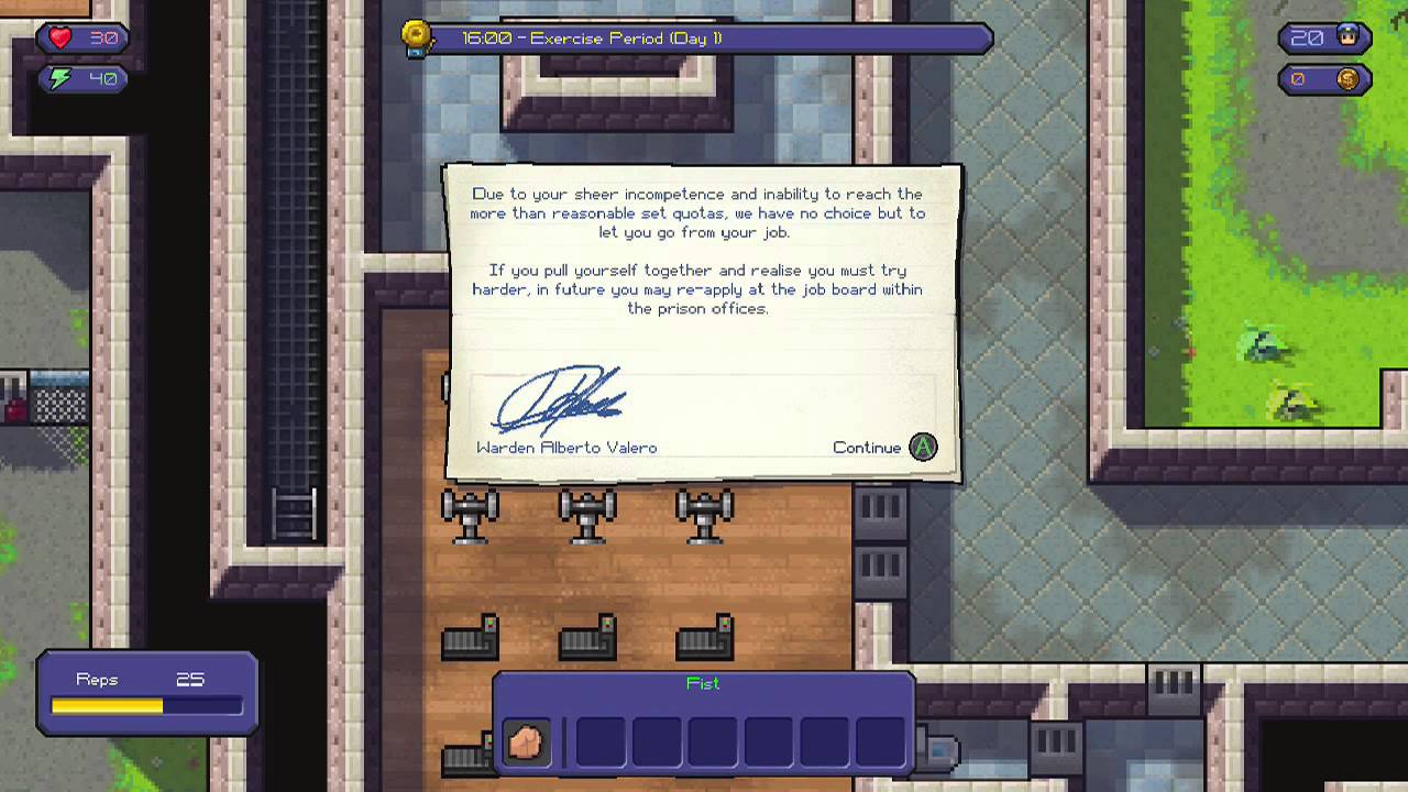 the escapists how to escape center perks xbox one (day 1) - YouTube