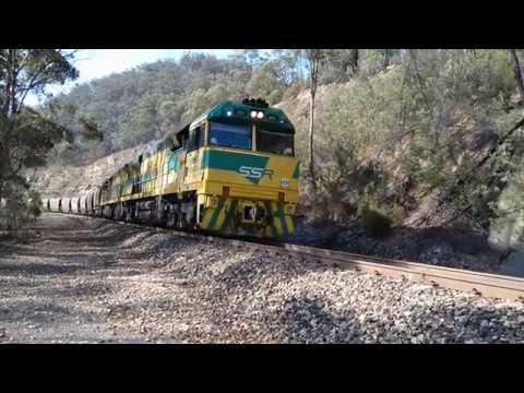CEY003, CEY001-train-CEY007 Capertee Tunnel NSW. Thu 30th Jan 2020 ...