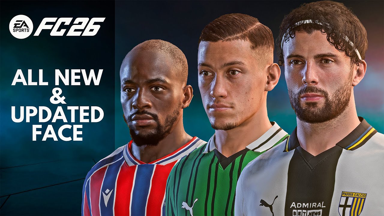 FC26 Update v1.1.0: All New & Updated Faces - YouTube