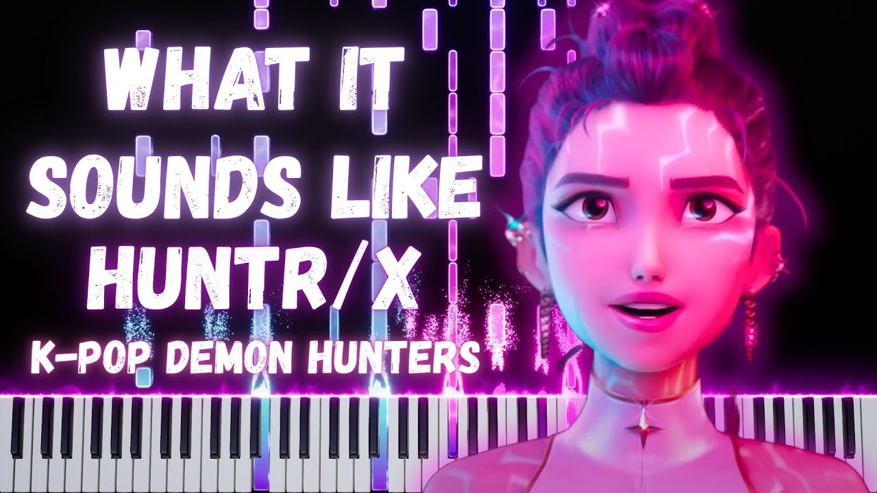 What It Sounds Like - HUNTR/X | KPop Demon Hunters (Piano Tutorial ...