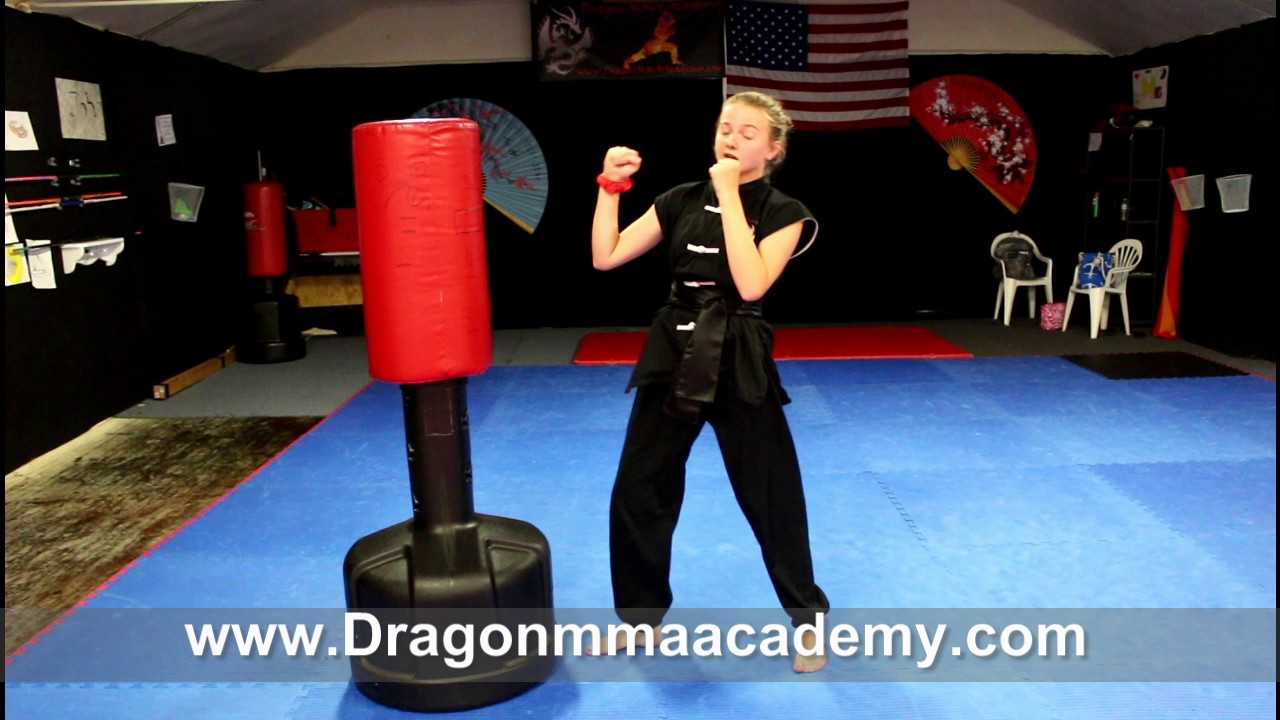 How to do a front thrust kick - YouTube