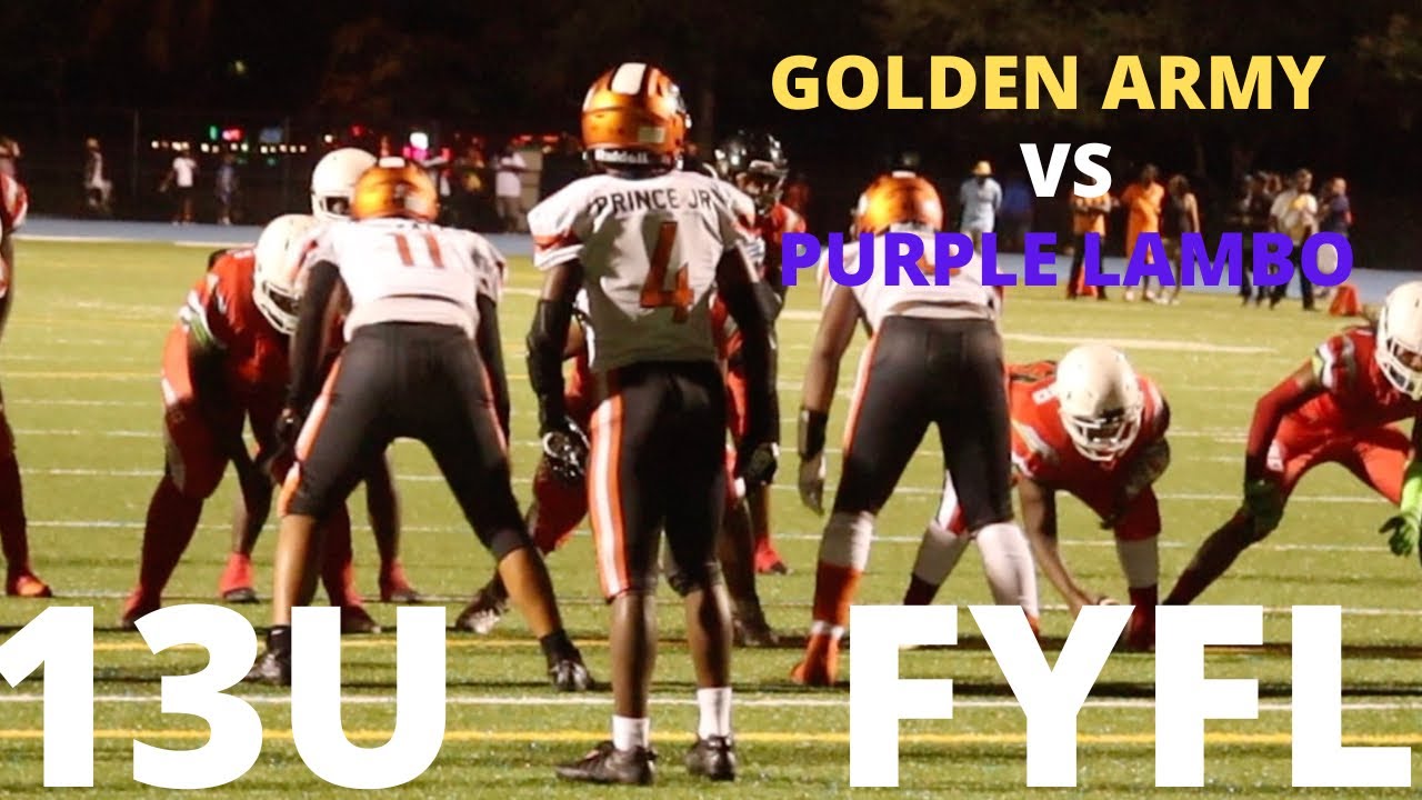 🔥🔥13U ACTION👀 MIAMI GARDENS CHIEFS (GOLDEN ARMY) VS MIAMI GARDENS ...