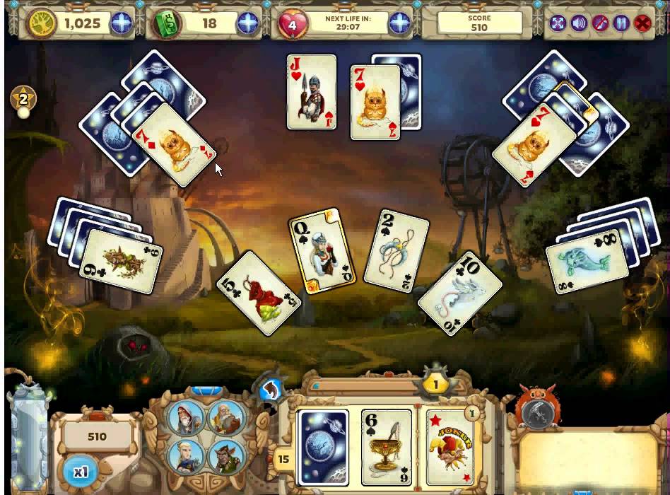 Solitaire Tales Level 27 - YouTube