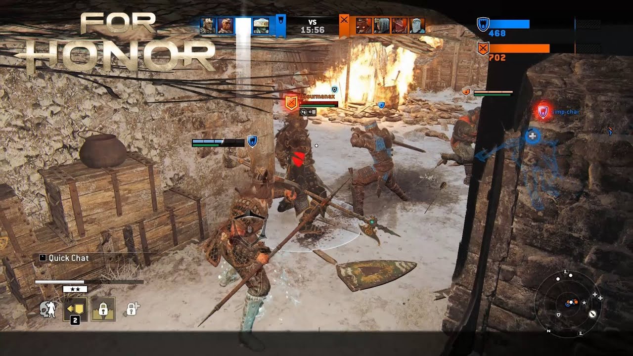 FOR HONOR - Officer guard-breaks this LB and helps me to win ...